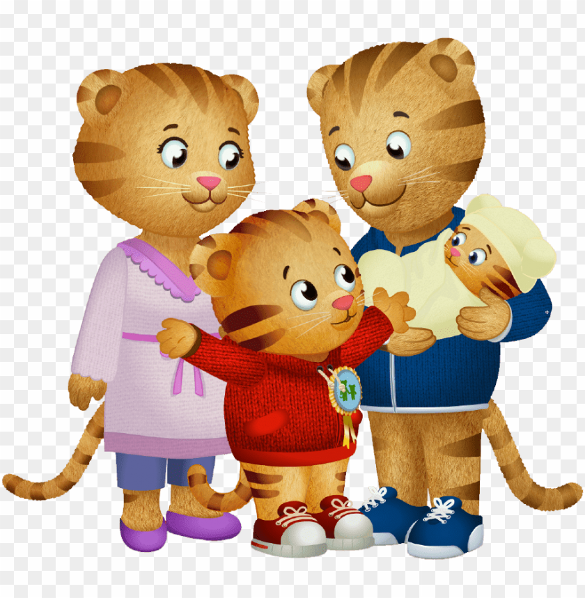 Free download | HD PNG daniel tiger and his family clipart png photo ...