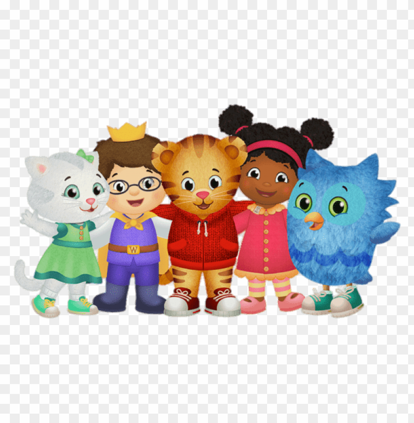 Free download | HD PNG daniel tiger and his friends clipart png photo ...