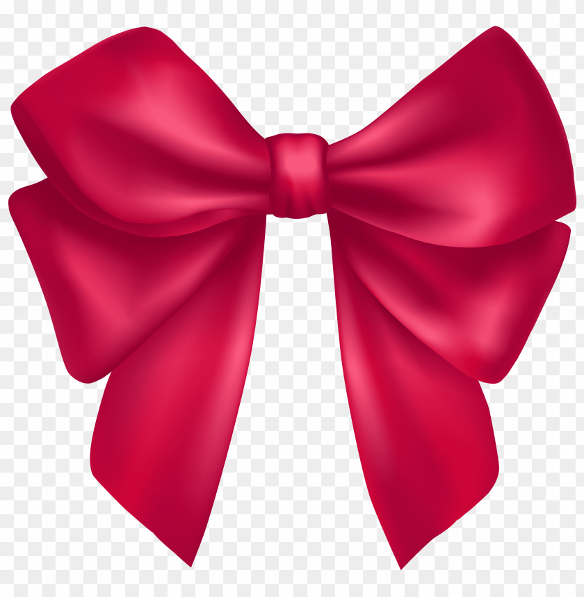 Pink Bow Transparent Background