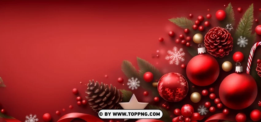 Free download | HD PNG dark red christmas decorations 4k wallpaper ...