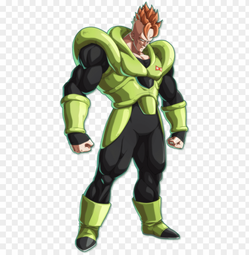 Free download | HD PNG dbfz android16 portrait dragon ball fighterz ...
