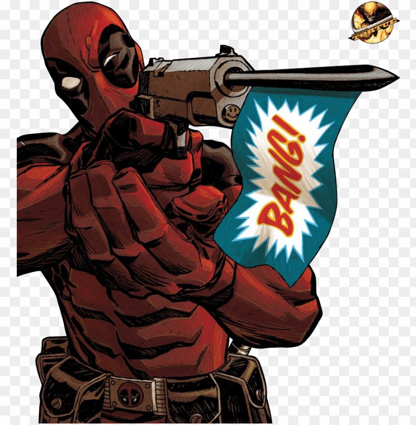 Free download | HD PNG deadpool bang deadpool marvel comics PNG ...