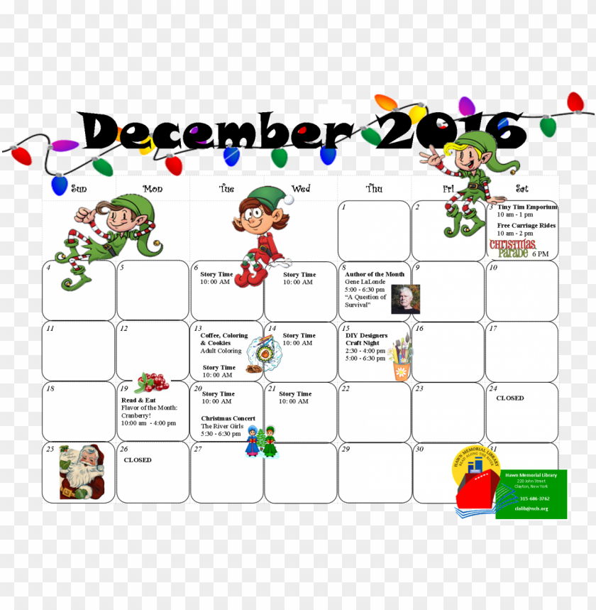 Free download | HD PNG december calendar cartoo PNG transparent with ...