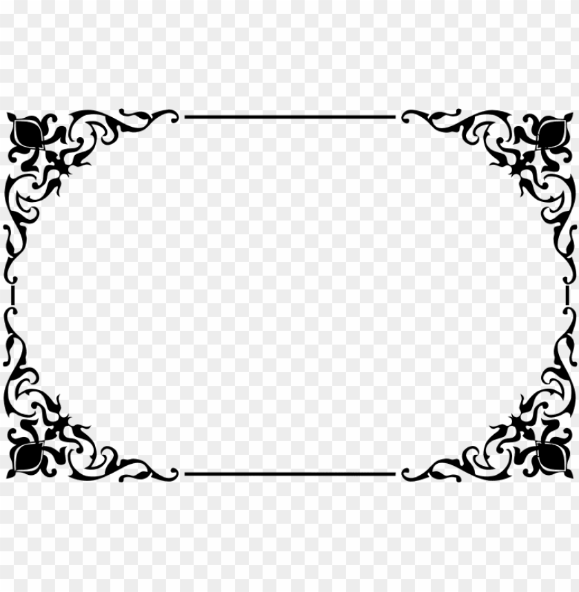 Free download | HD PNG deco frame PNG transparent with Clear Background ...