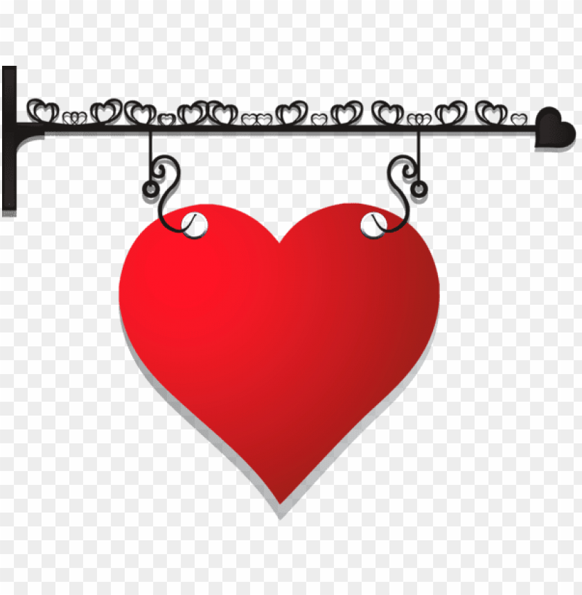 Free download | HD PNG decorative heart hangerpicture png images ...