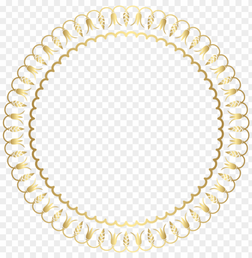 Free download | HD PNG decorative round border frame png clipart png ...
