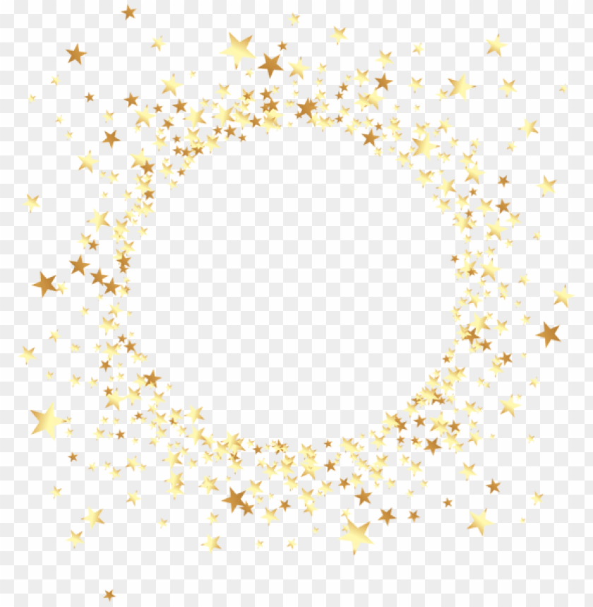 Free download | HD PNG decorative round element with stars transparent ...