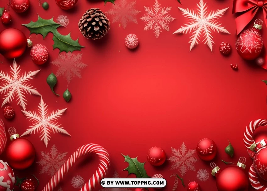 Free download | HD PNG deep red christmas banner background - Image ID ...