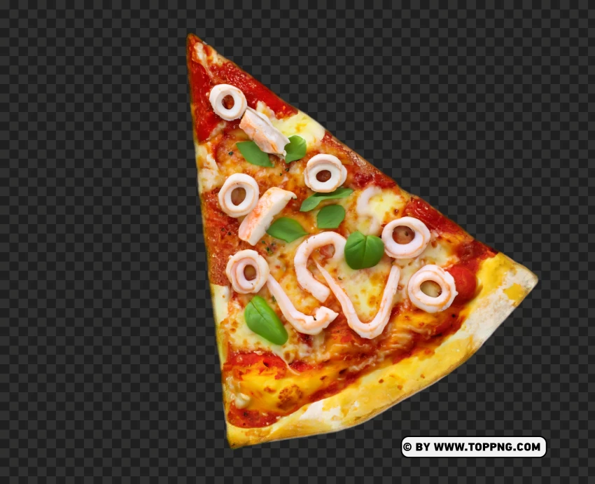 Free download | HD PNG delicious seafood pizza slice png - Image ID ...