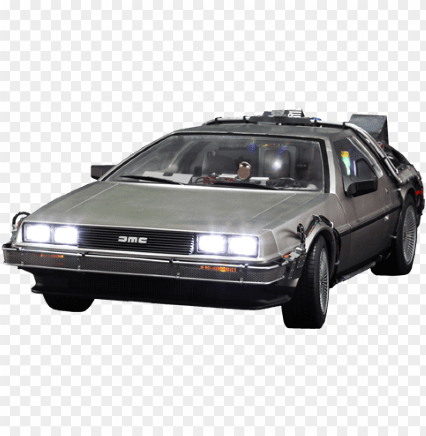 Free download | HD PNG Transparent PNG image Of silver delorean dmc 12 ...