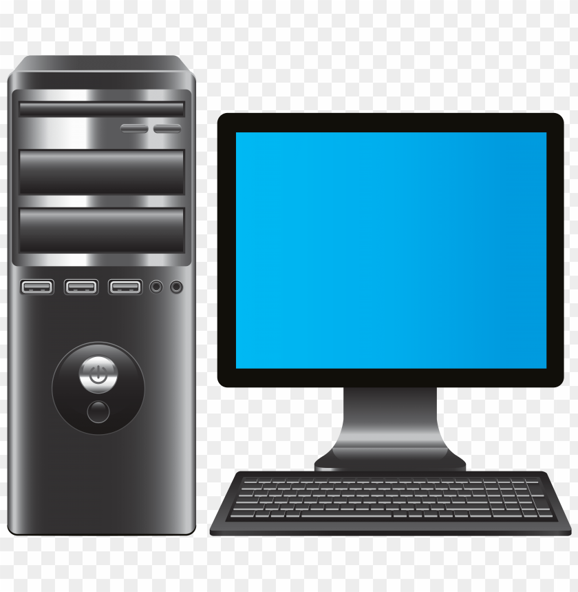 Free download | HD PNG desktop pc with blue screen clipart png photo ...