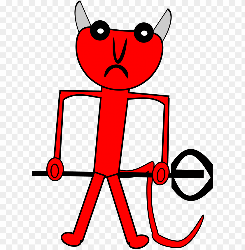 Free download | HD PNG stick figure devil with trident png clipart png ...