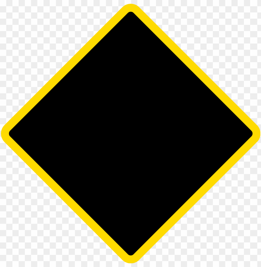 Free download | HD PNG diamond warning sign diamond shape border PNG ...