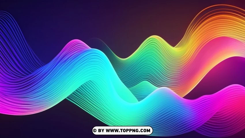 Free download | HD PNG digital artwork of abstracted spectrum of colors ...