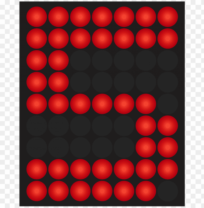 Free download | HD PNG digital number five red clipart png photo ...