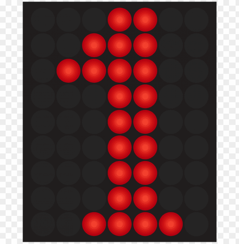 Free download | HD PNG digital number one red clipart png photo - 51400 ...