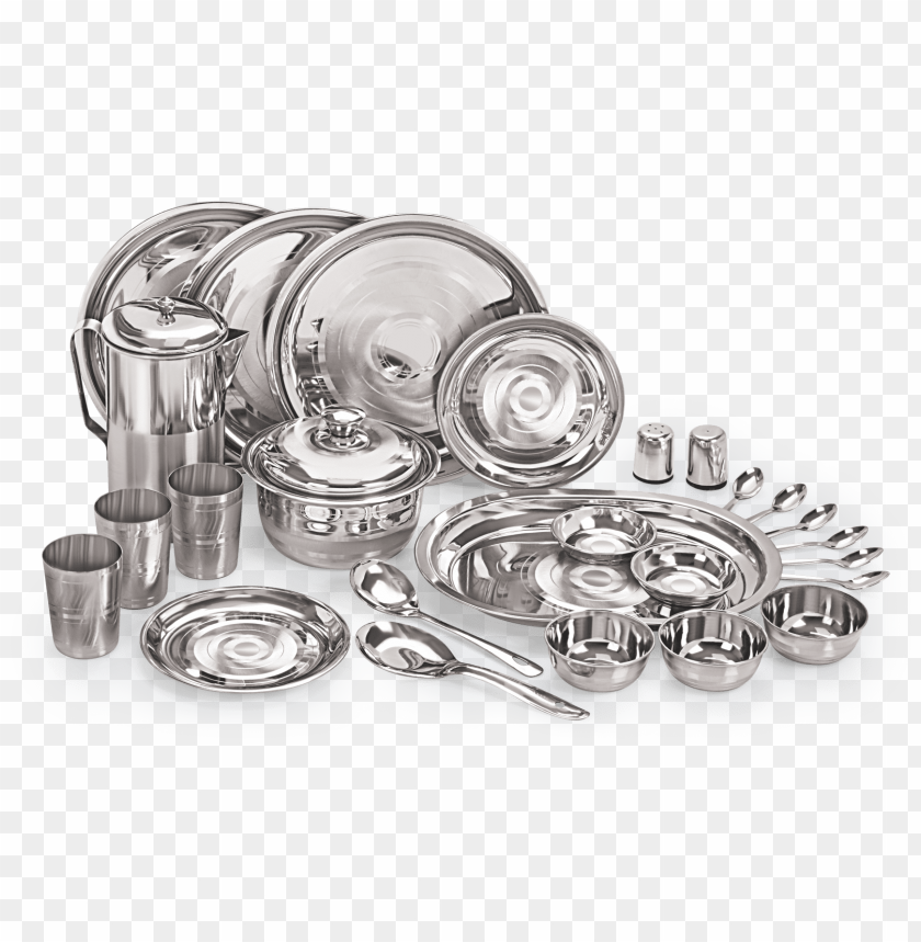 Free download | HD PNG dinner set png steel dinner set PNG transparent ...