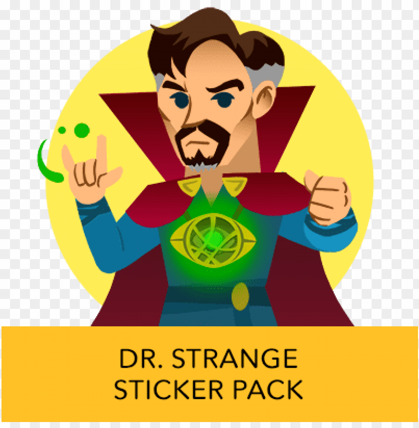 Free download | HD PNG disney stickers dr strange telegram sticker dr ...