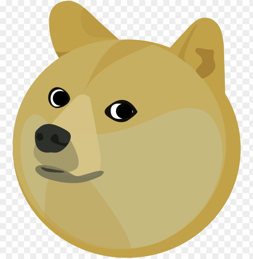 Free download | HD PNG doge head illustration PNG transparent with ...