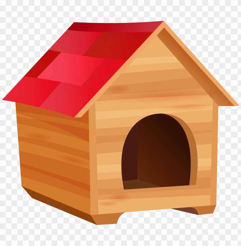 Free download | HD PNG classic wooden doghouse vector clipart png photo ...