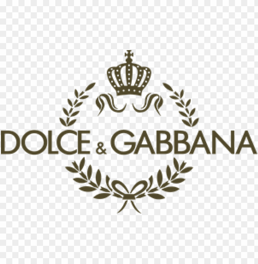 Free download | HD PNG dolce gabbana gold wreath circular logo | TOPpng