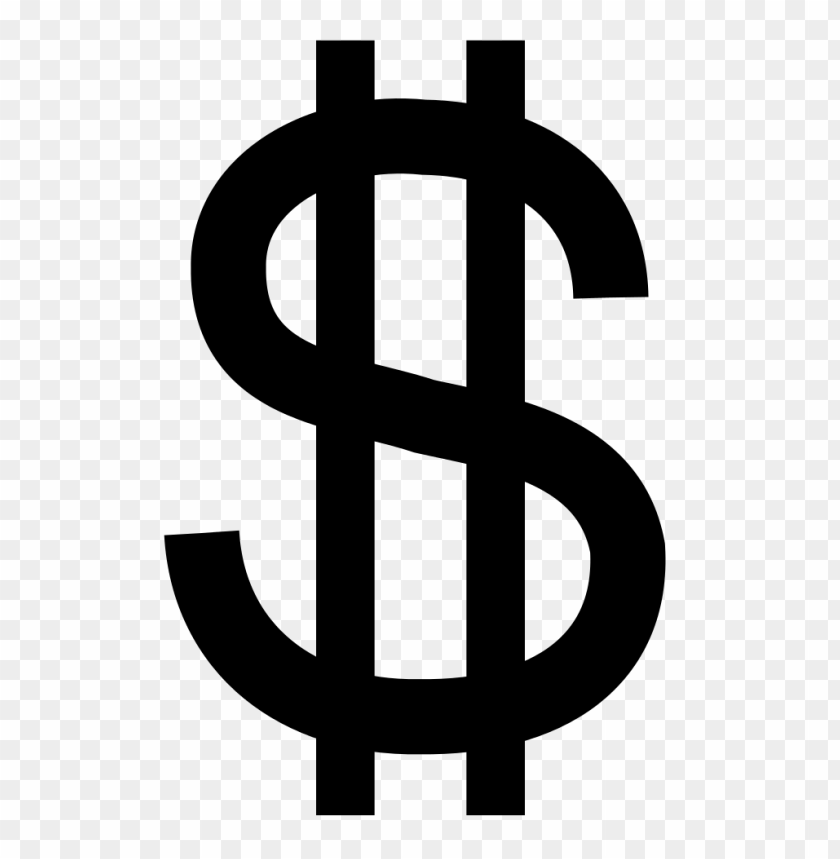 Free download | HD PNG bold double line dollar icon | TOPpng