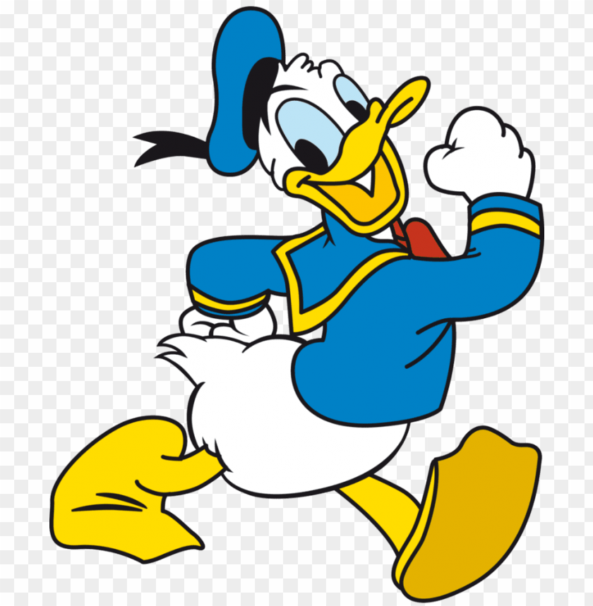 Free download | HD PNG donald duck jumping with excitement png clipart ...
