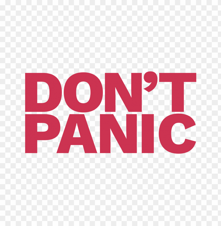 Free download | HD PNG dont panic PNG transparent with Clear Background ...