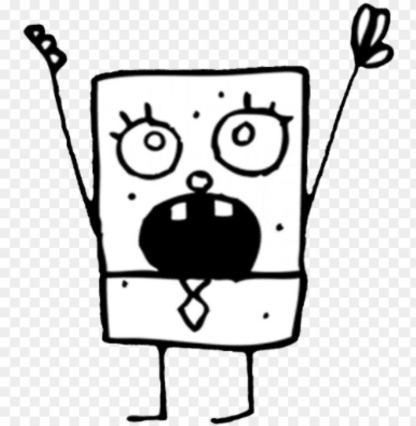 Download doodlebob doodle - doodlebob meme png - Free PNG Images | TOPpng
