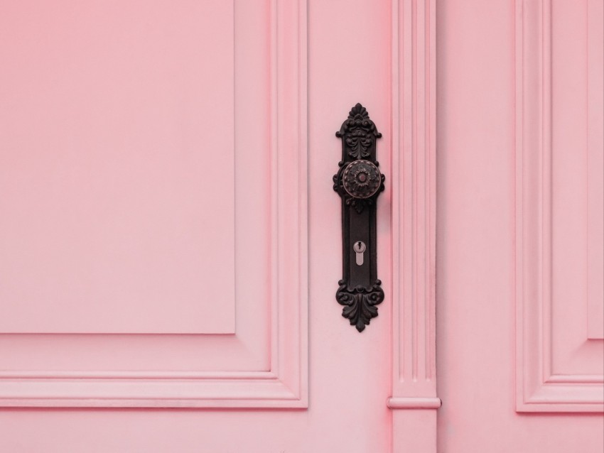 Free download | HD PNG door handle lock pink 4k wallpaper | TOPpng