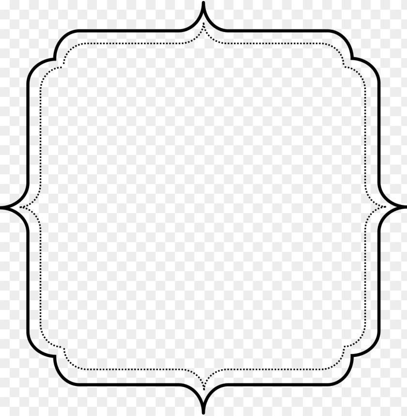 Free download | HD PNG dot clipart line simple border frame clipart PNG ...