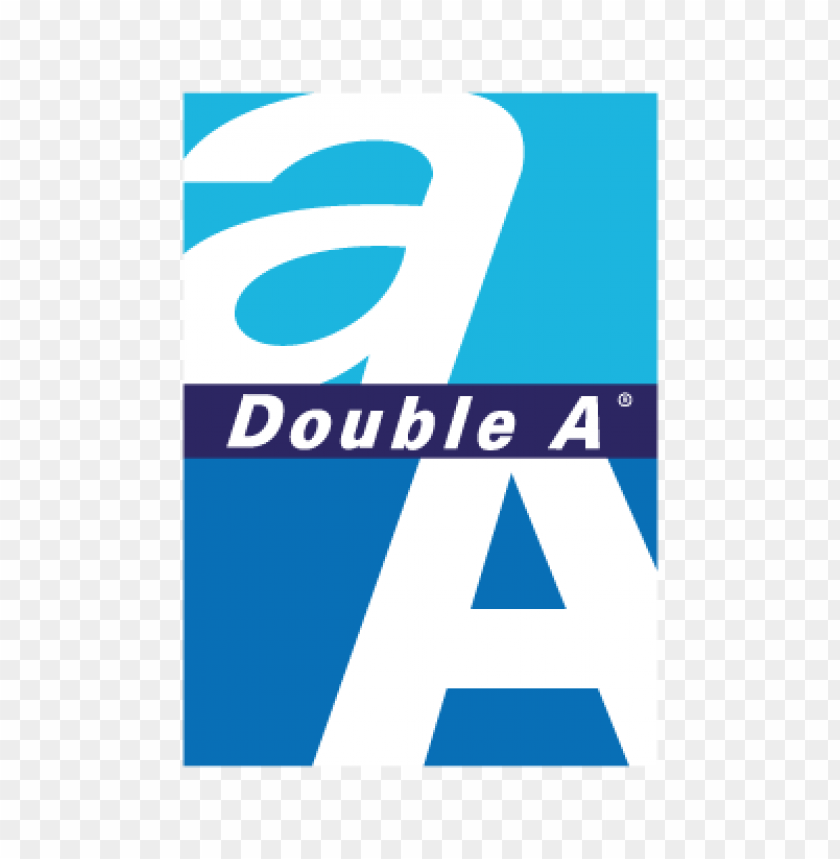 Free download | HD PNG double a vector logo | TOPpng