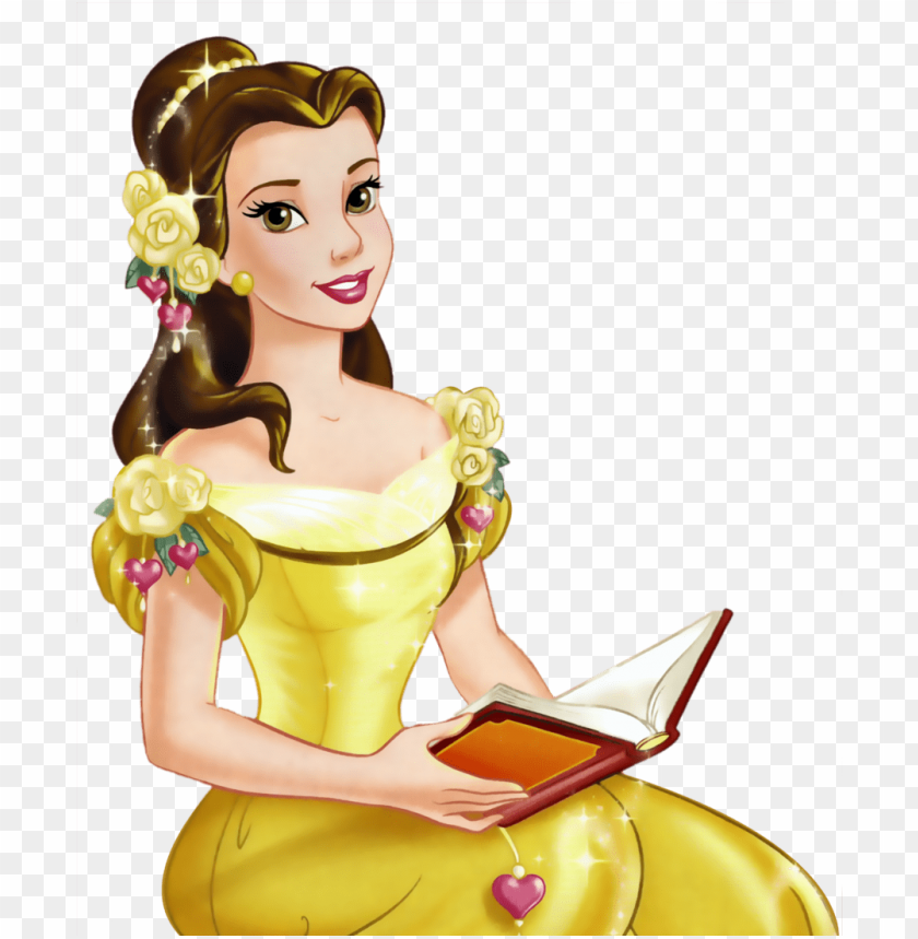 Princess Belle Silhouette Clipart