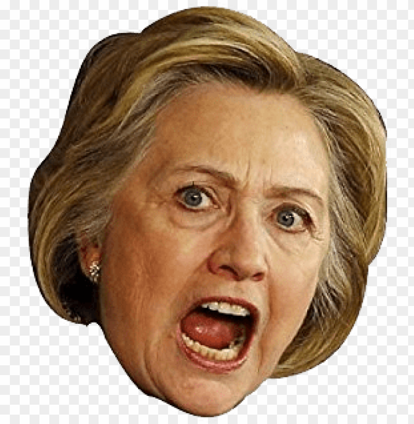 Free download | HD PNG download hillary clinton head cutout PNG ...