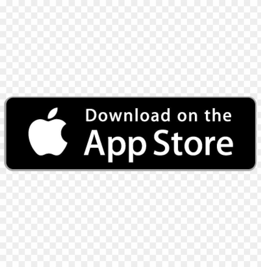 Free download | HD PNG download on the app store badge vector | TOPpng