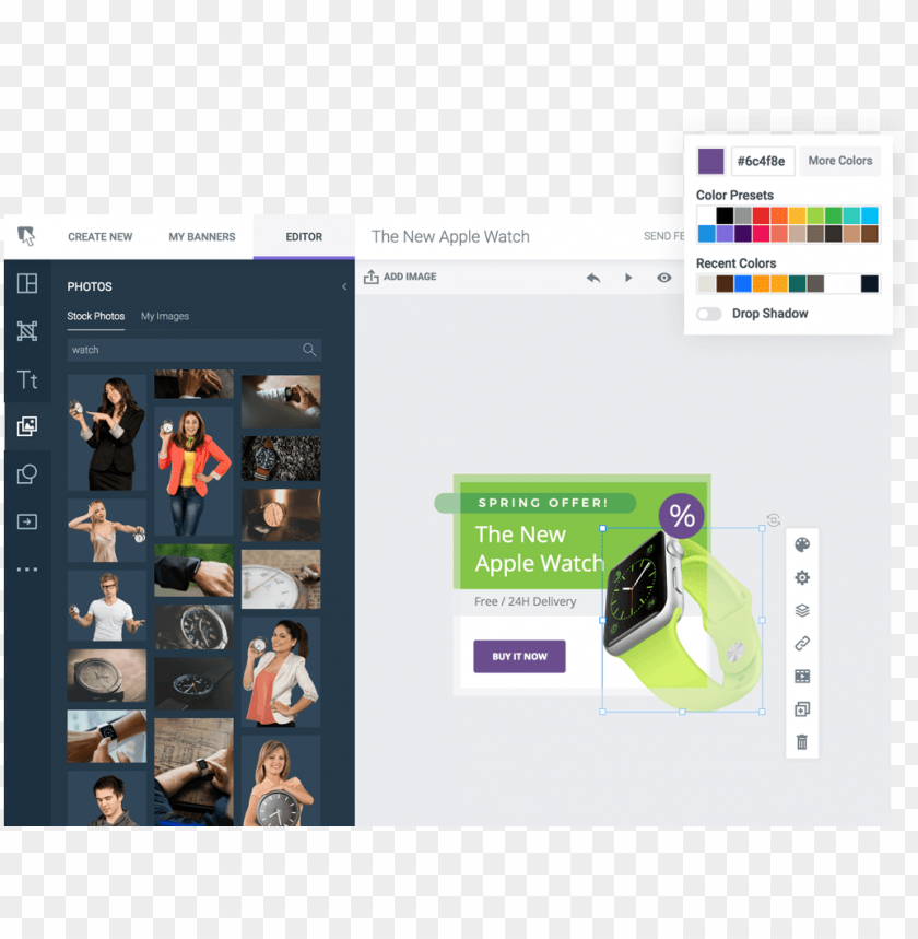 Free download | HD PNG drag and drop banner design PNG transparent with ...