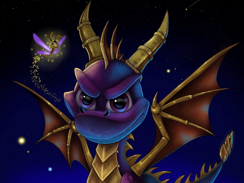 Free download | HD PNG dragon glare night art cute 4k wallpaper | TOPpng
