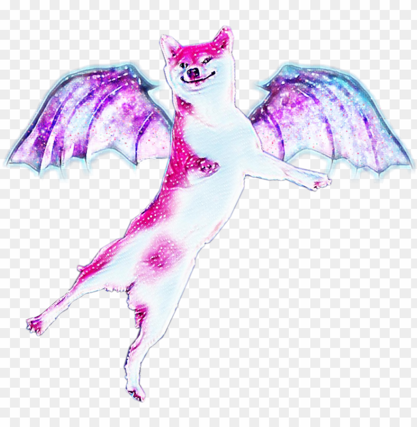 Free download | HD PNG dragon wings dog galaxy cute happy dancing ...