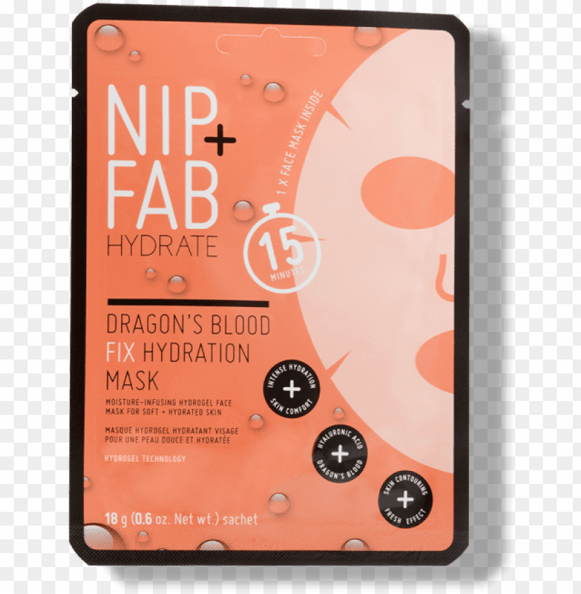 Free download | HD PNG dragons blood fix hydration mask nip fab nip fab ...