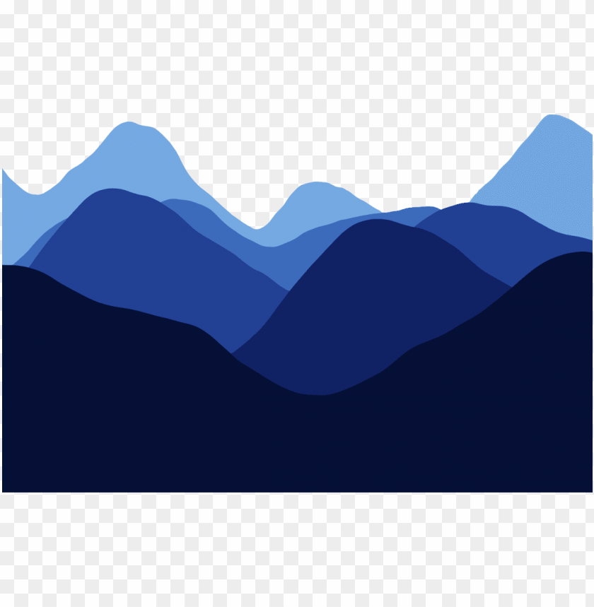 Free download | HD PNG drawing mountain range silhouette ridge mountain ...