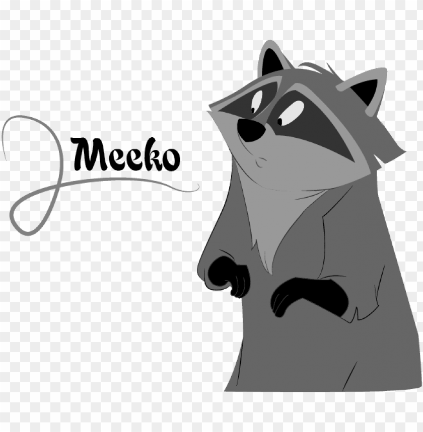 Free download | HD PNG drawn raccoon meeko meeko raccoo PNG transparent ...