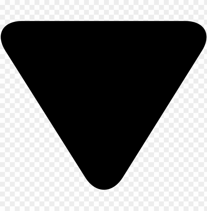 Free download | HD PNG solid downward triangle arrow png PNG ...