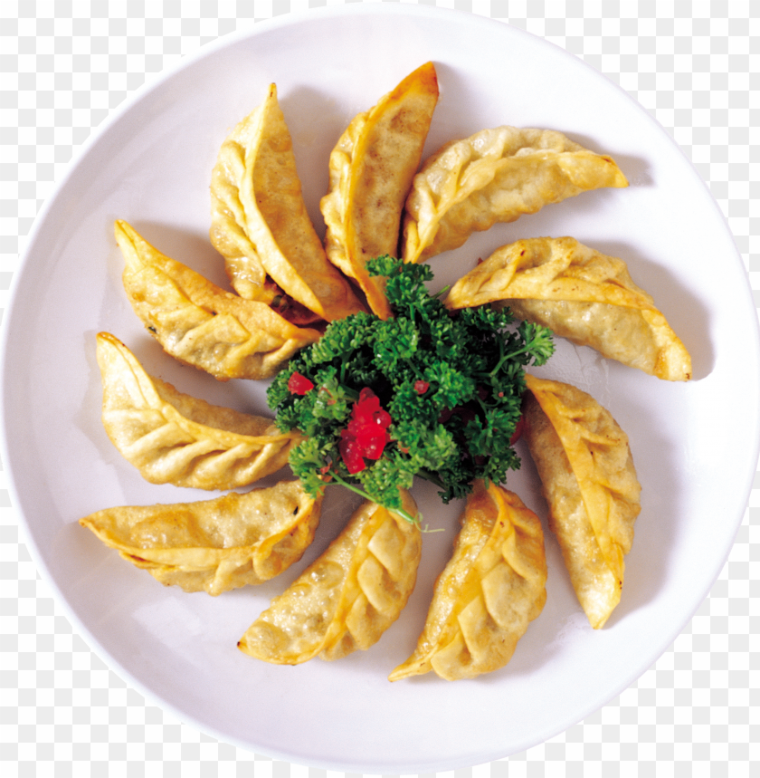 Free download | HD PNG boiled dumplings garnished with herbs and sauce ...