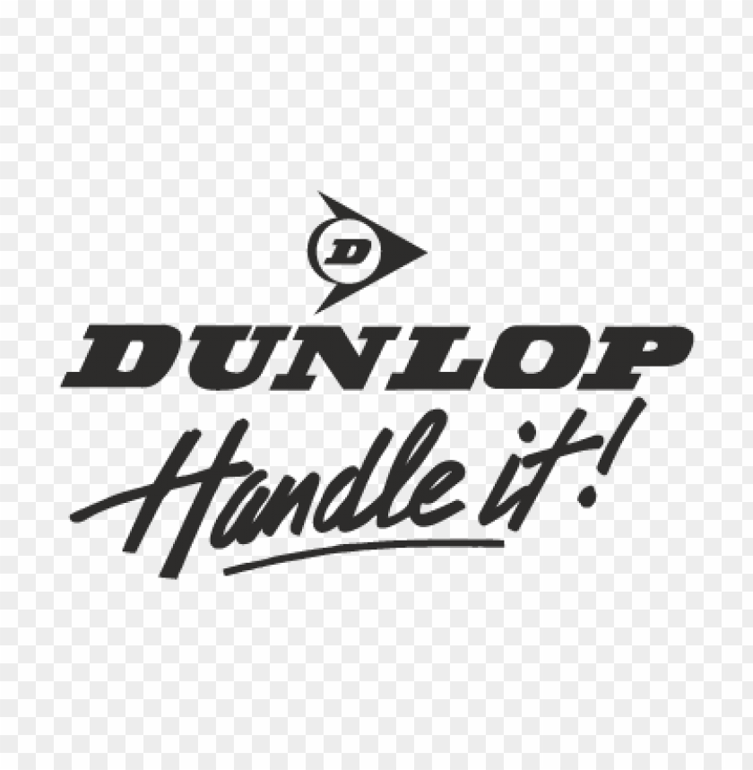 Free download | HD PNG dunlop handle it vector logo | TOPpng