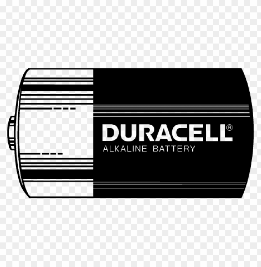 Free download | HD PNG large duracell battery black and white design ...