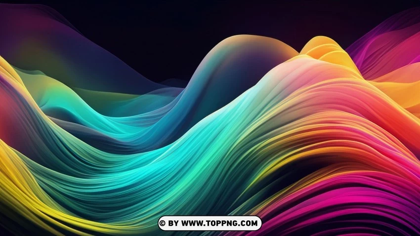 Free download | HD PNG dynamic and energetic abstract waveforms 4k ...