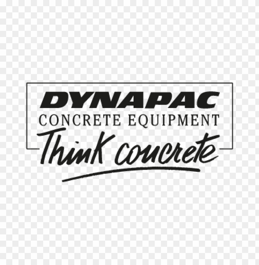 Free download | HD PNG dynapac concrete equipment vector logo | TOPpng