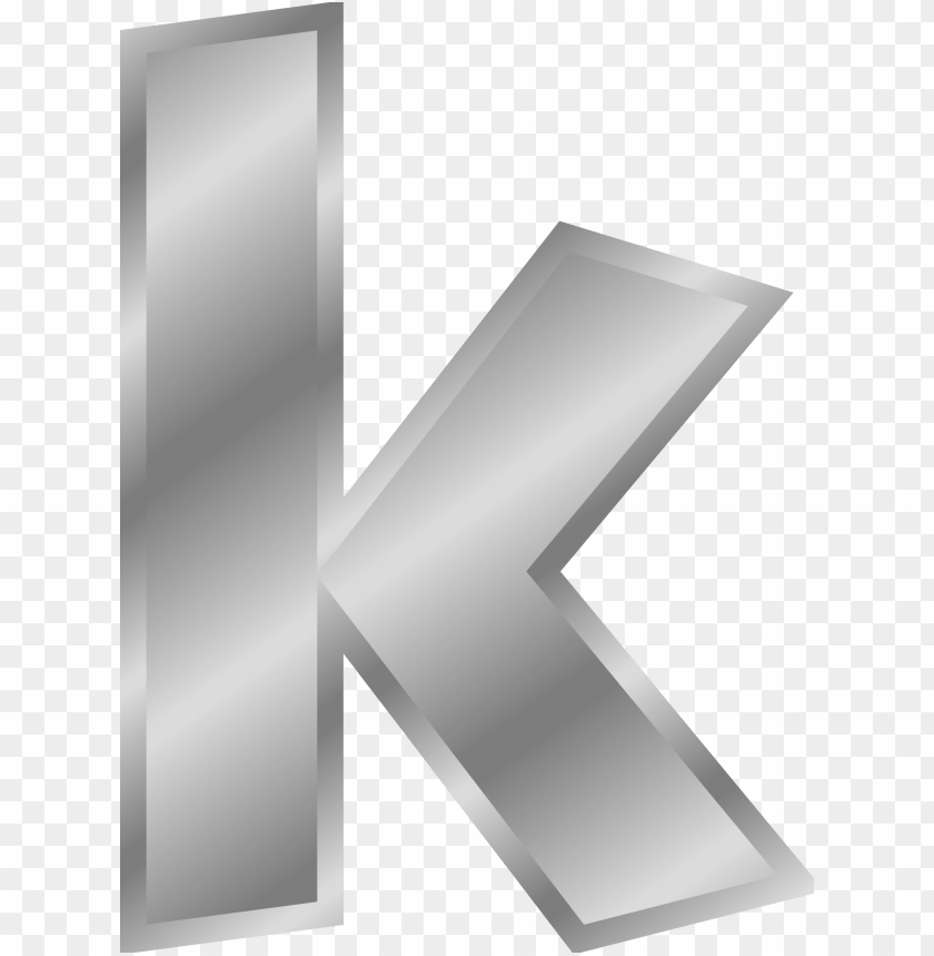 Free download | HD PNG metallic silver letter k png clipart png photo ...