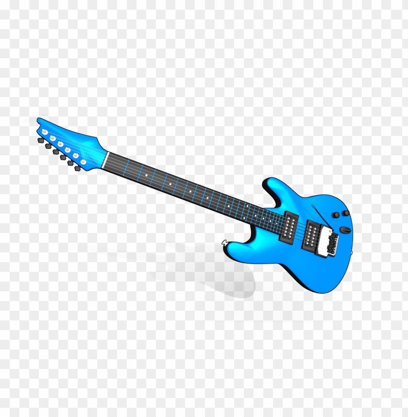 Free download | HD PNG blue electric guitar transparent png clipart png ...