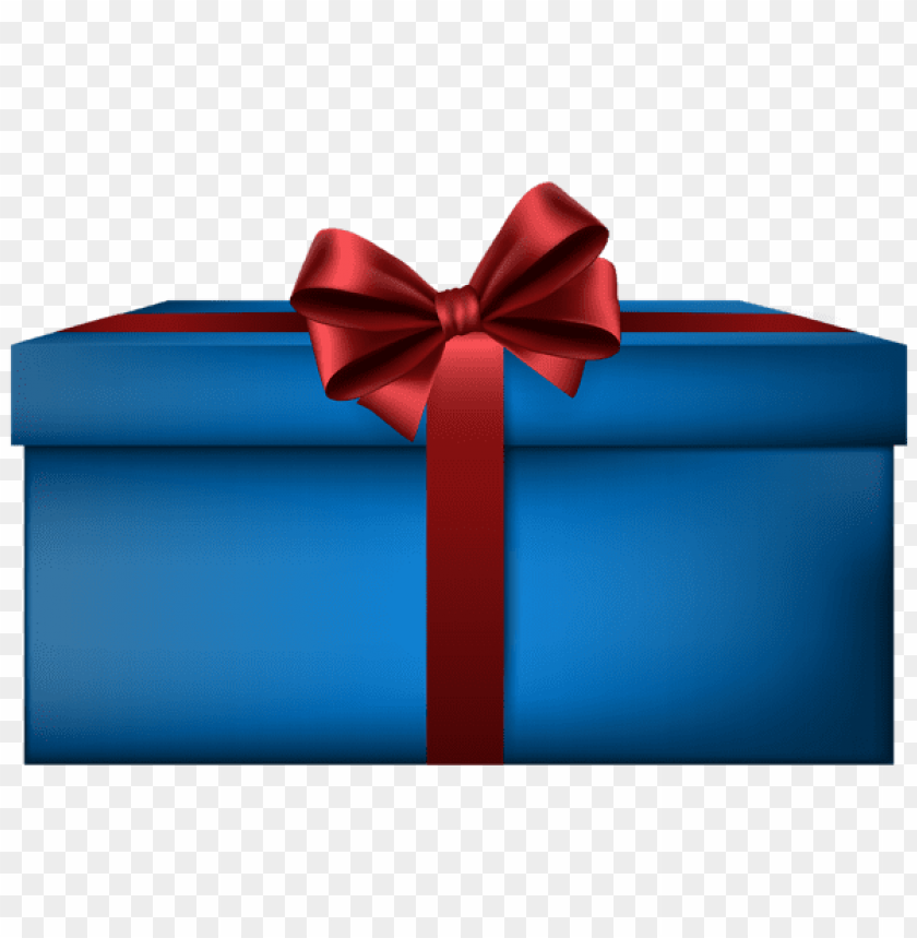 Free download | HD PNG elegant blue gift box clipart png photo - 49378 ...